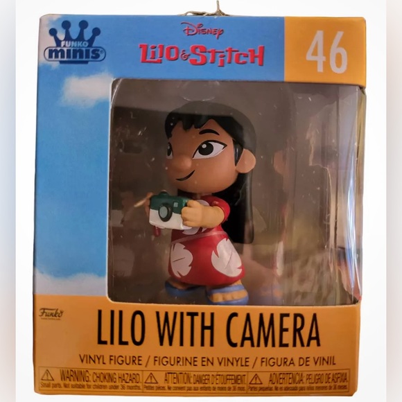 Funko | Toys | Funko Mini Disney Lilo Stitch Lilo With Camera 46 New In ...